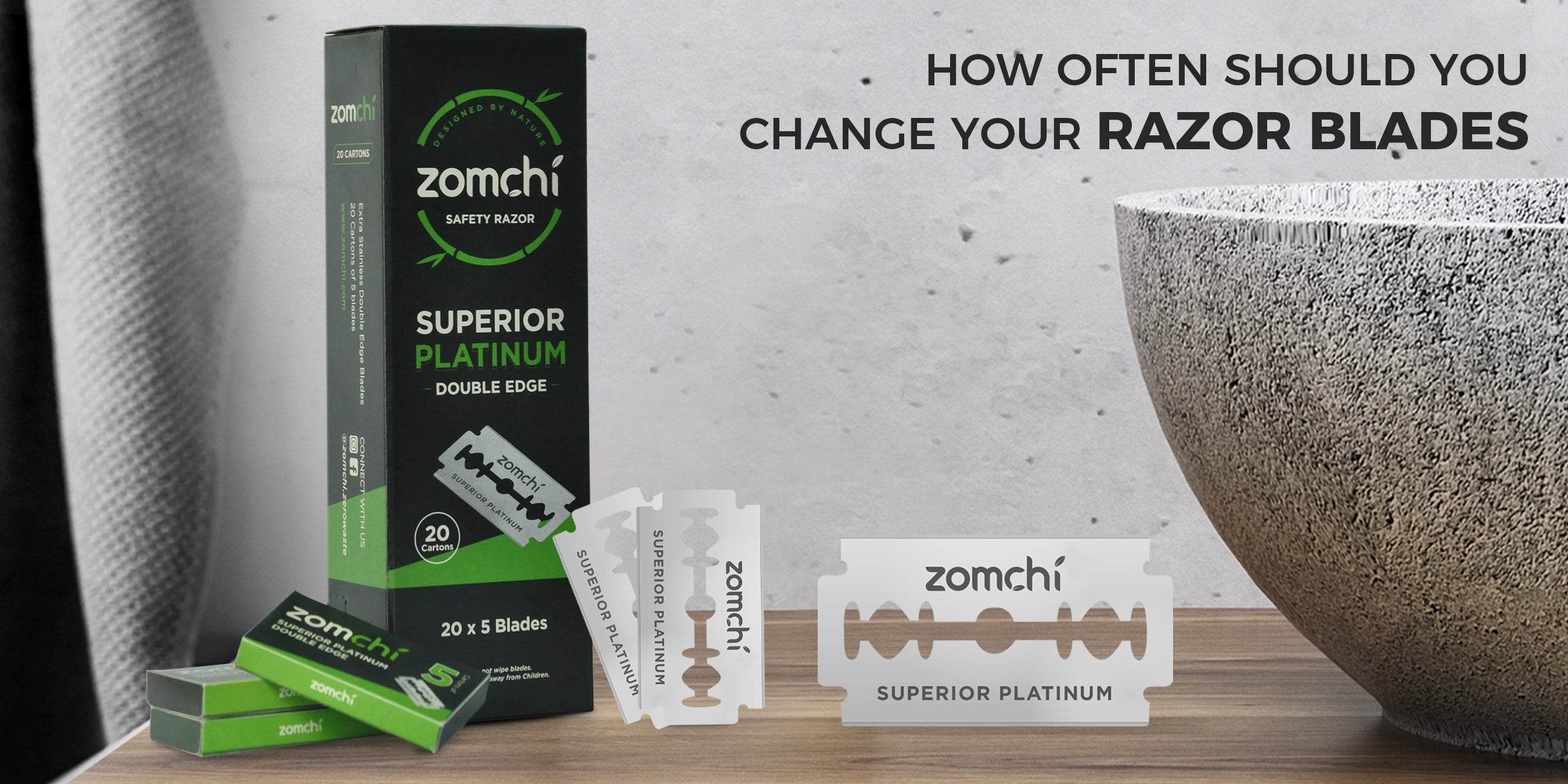 How Often Should You Change Your Razor Blades? – ZOMCHI